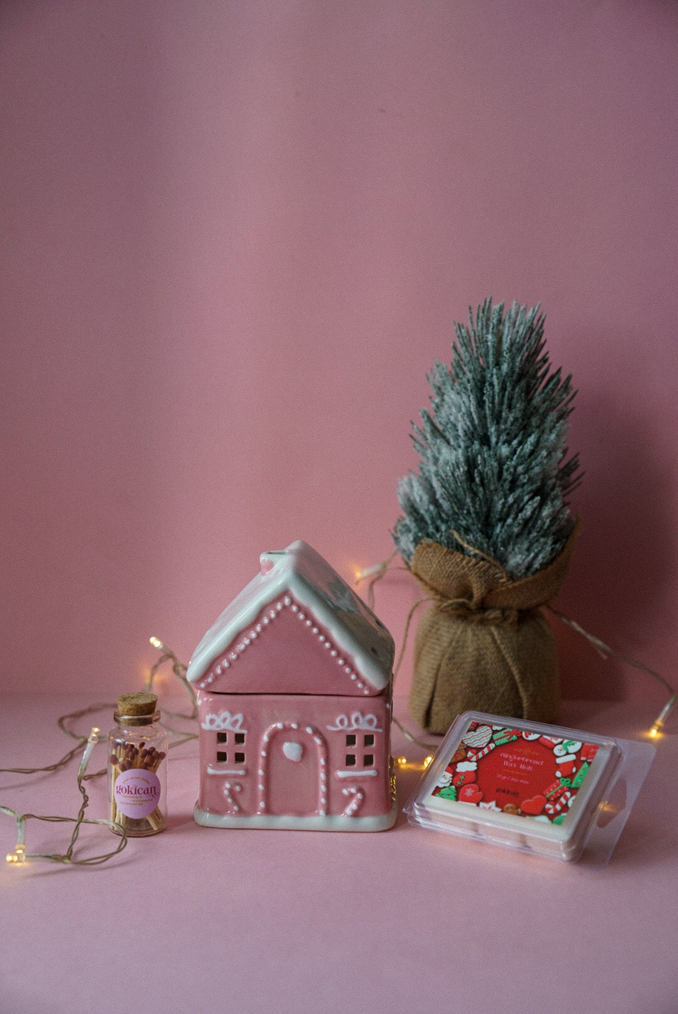 Gingerbread House Oil Burner – Gokican