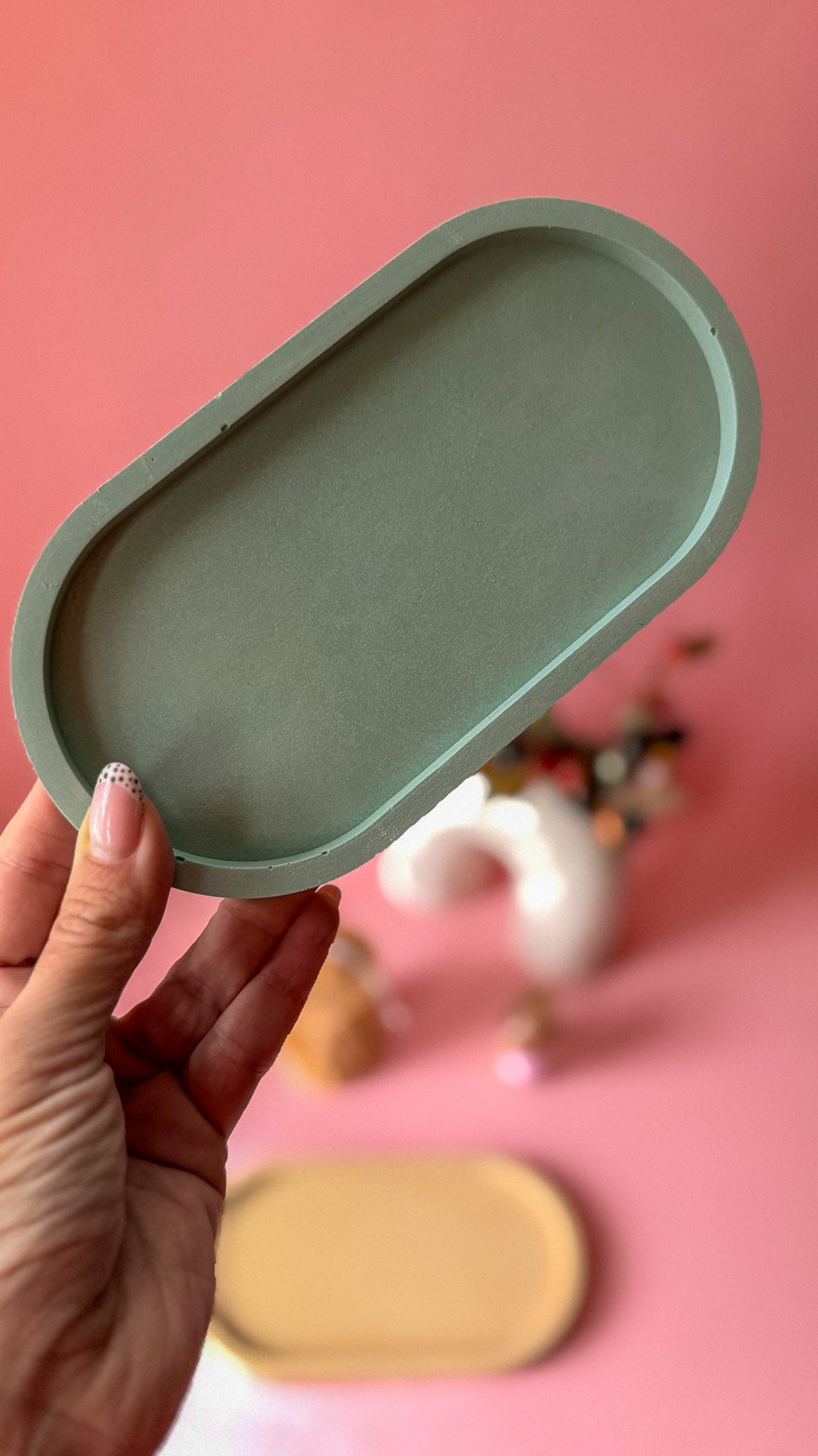 Oval Decorative Tray – Gokican
